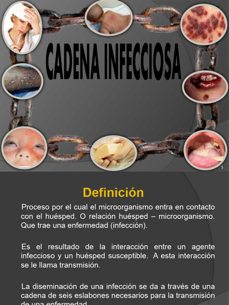 Cadena Infecciones | PDF | Infección | Patógeno