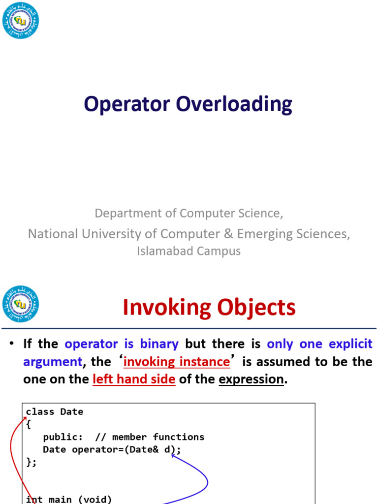 Operator Overloading Lec-2 | PDF | Pointer (Computer Programming) | Computer Programming