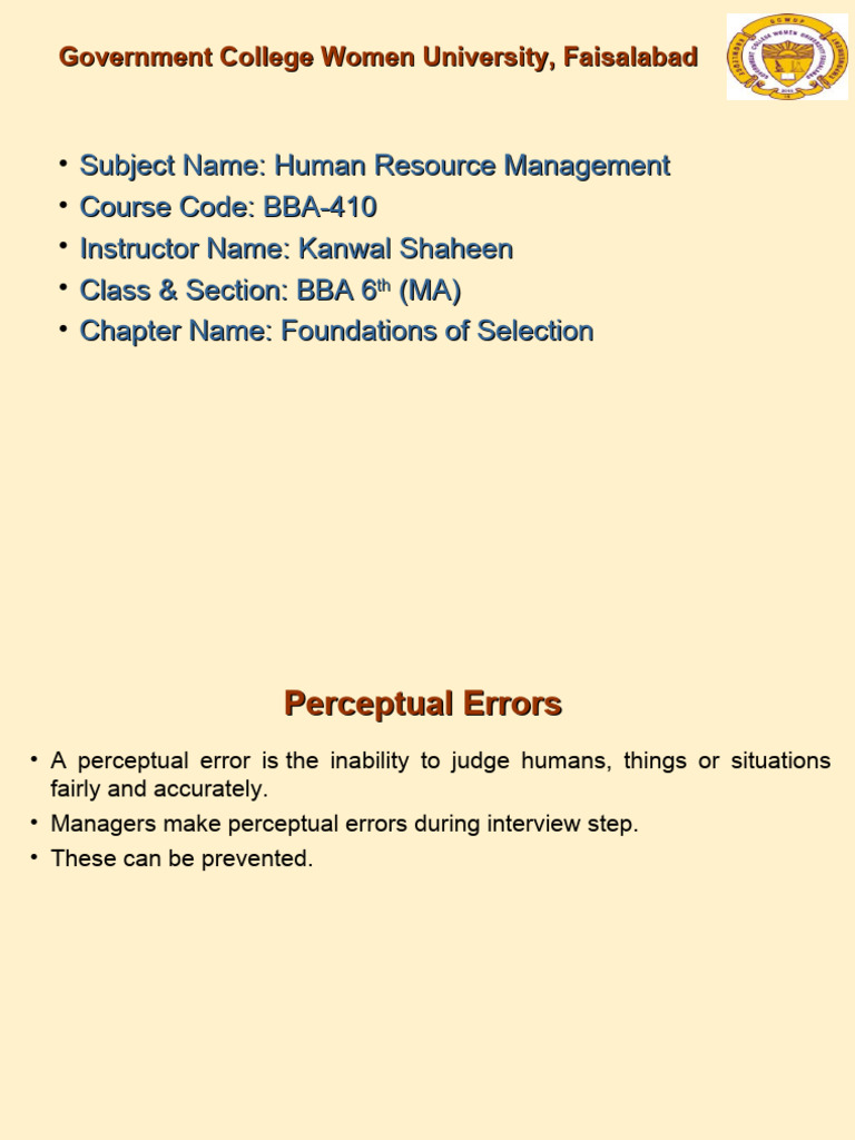 Foundations of Selection Part 2 | Download Free PDF | Validity (Statistics) | Background Check