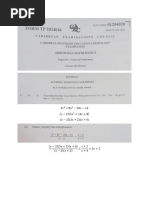 Form 4 Math Practice PDF | PDF