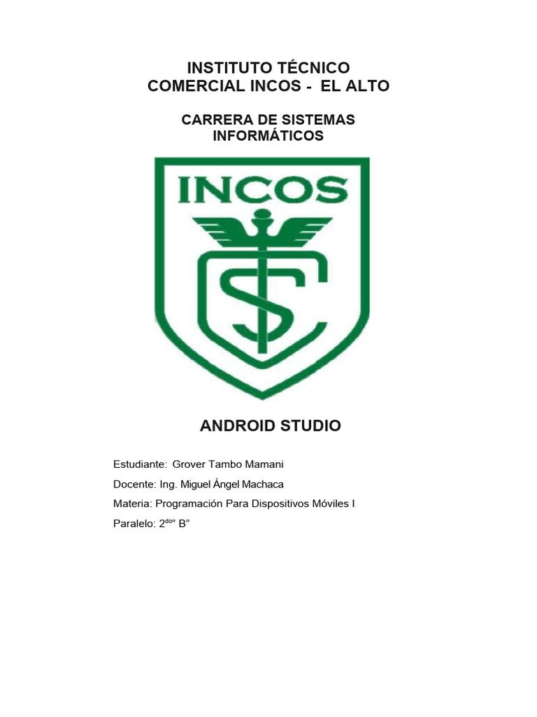 Trabajo - Final Grover Tambo | PDF | Interfaces gráficas de usuario | Ingeniería Informática