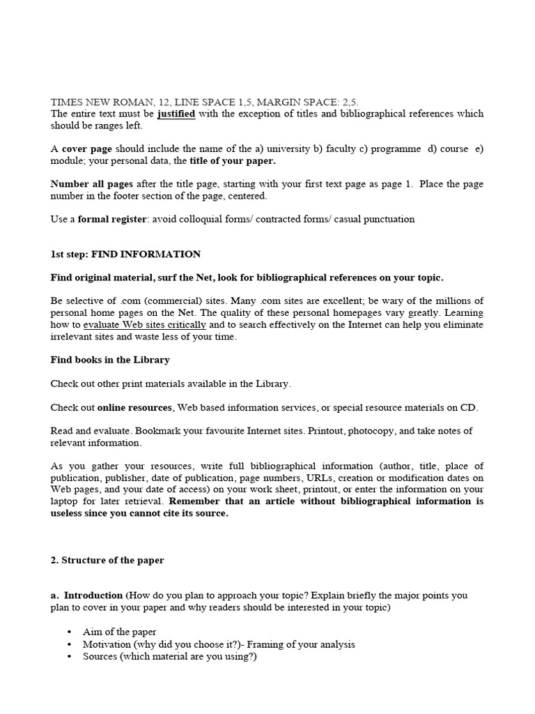 Times New Roman, 12, Line Space 1,5, Margin Space: 2,5 | PDF | Ellipsis ...