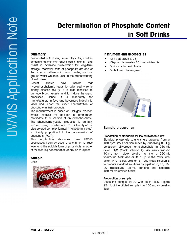 M9103 Phosphate | PDF | Phosphate | Chemistry