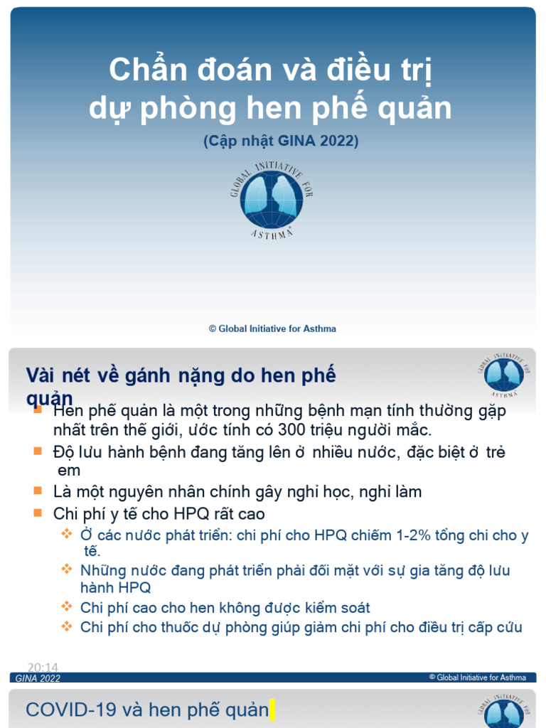 Chan Doan Va Dieu Tri Du Phong HPQ GINA 2022 | PDF