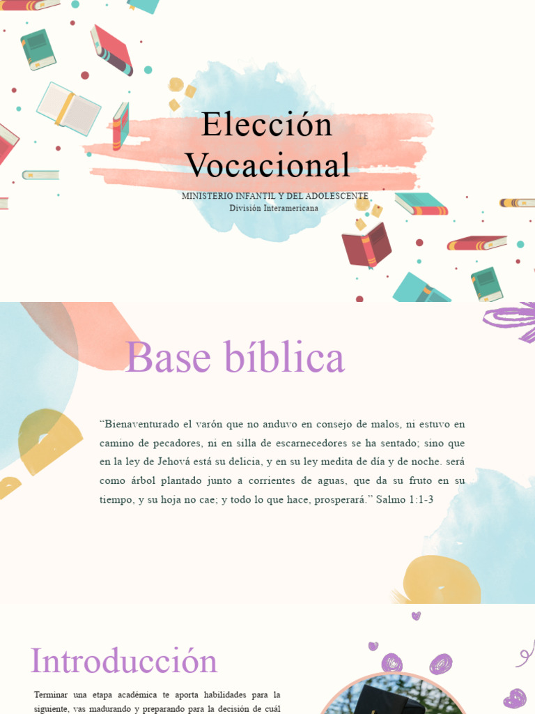 Guía para la Elección Vocacional Juvenil | PDF