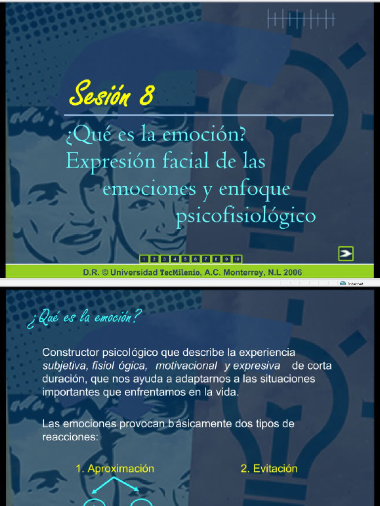 8 Que Es La Emocion | PDF