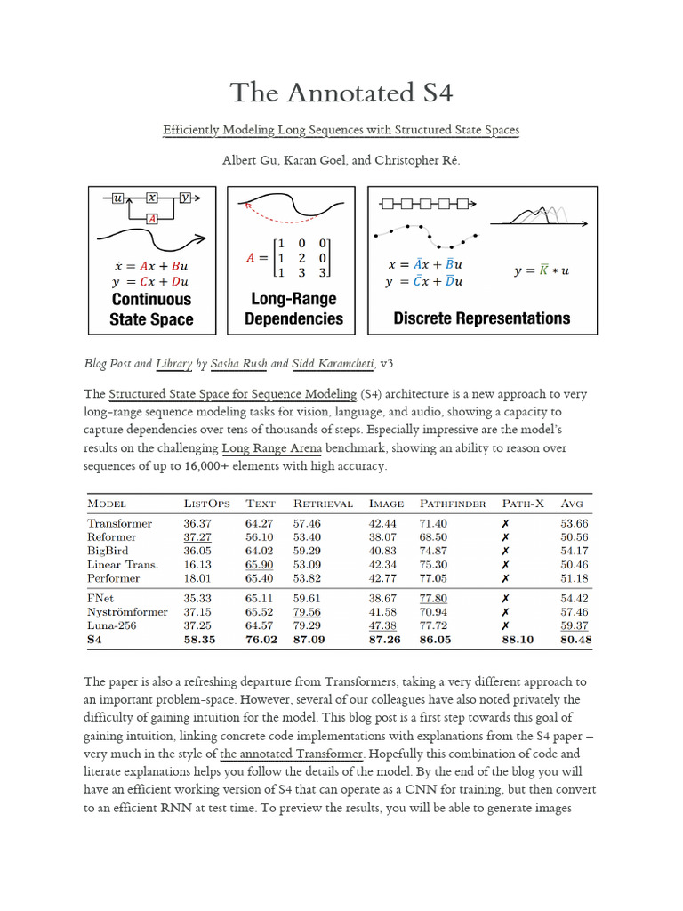 The Annotated S4 | PDF | Convolution | Fast Fourier Transform