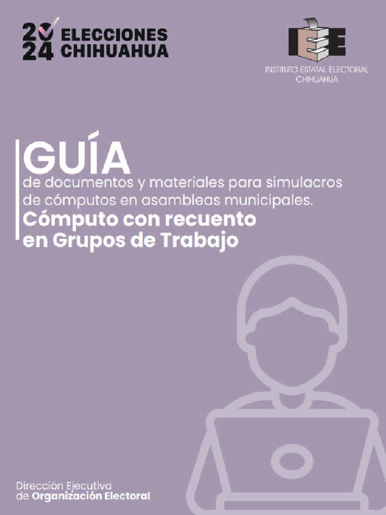 Guía Doc y Mat Simulacros Cómputos AM. Recuento en Grupos | PDF | Corrupción política | Gobierno