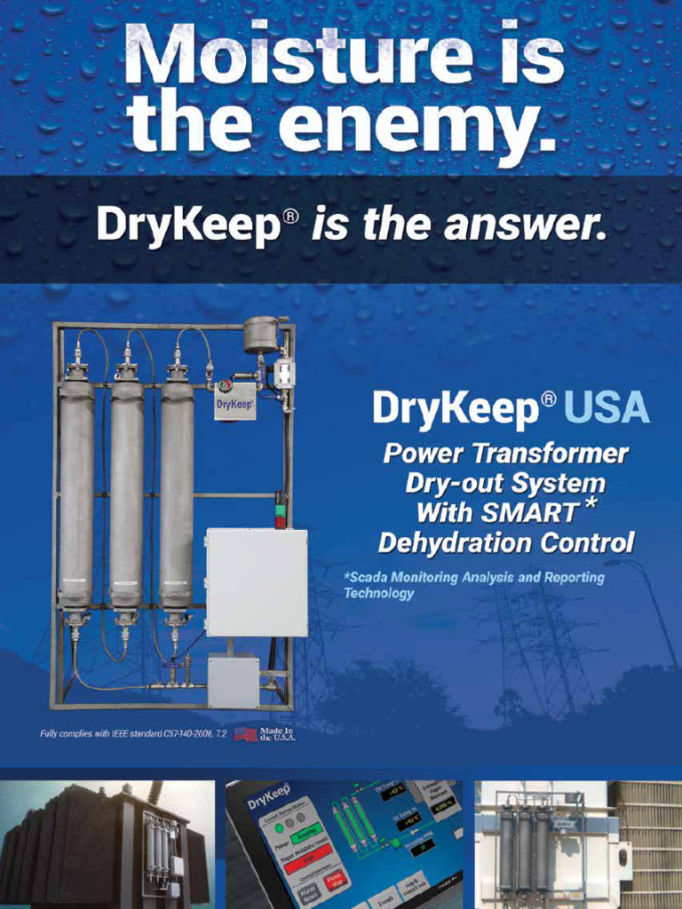 DryKeep BrochureWEB | PDF | Scada | Transformer