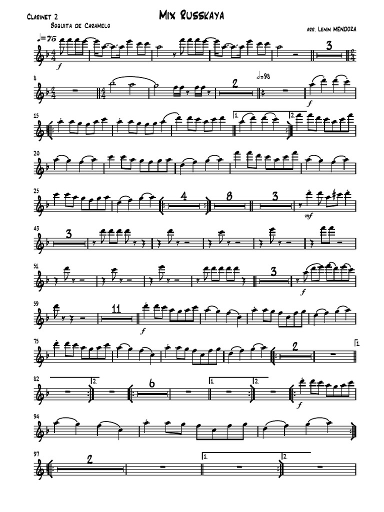 02 Clarinet 2 | PDF