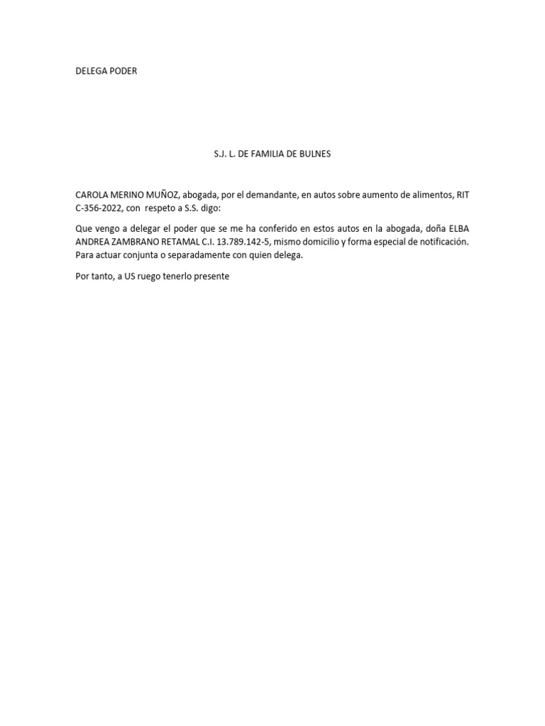Delega Poder | PDF
