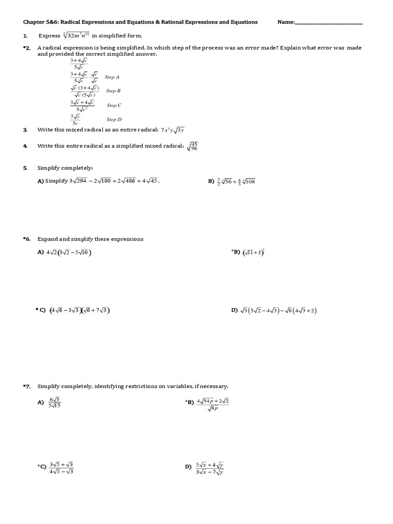 Chapter 5 - 6 Review Revised | PDF | Circle | Area