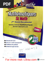 Elmoufid 1er Bac SM Algébre Et Géometrie | PDF