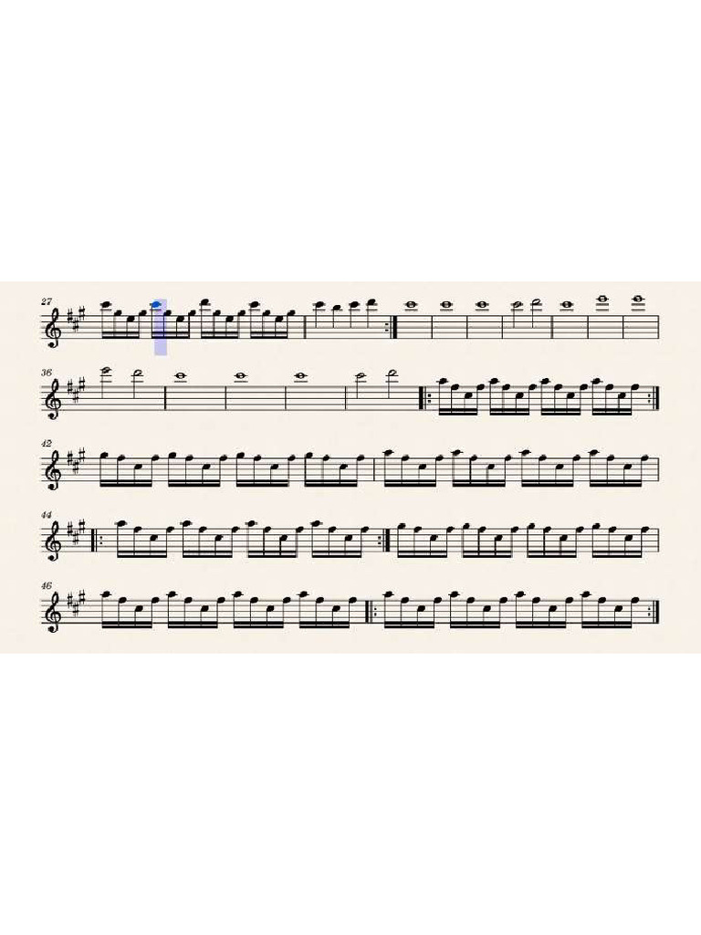 Experience - Ludovico Einaudi (Violin) 2 | PDF