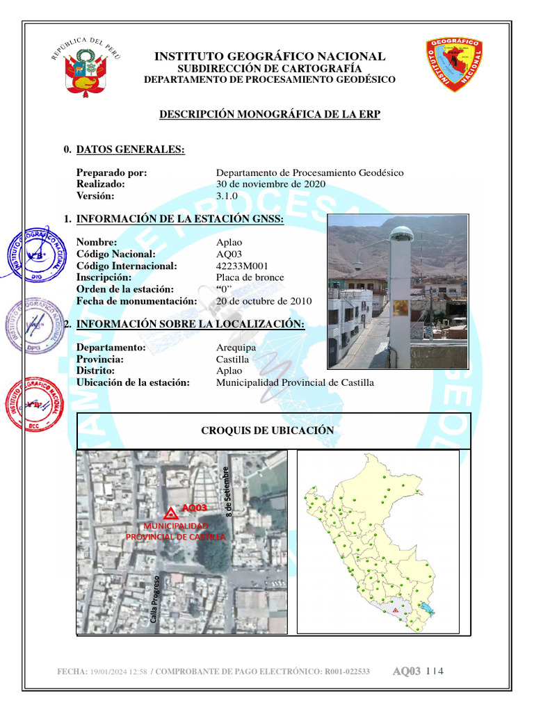 Aq03 - Aplao V3.1 | PDF | Geografía | Navegación