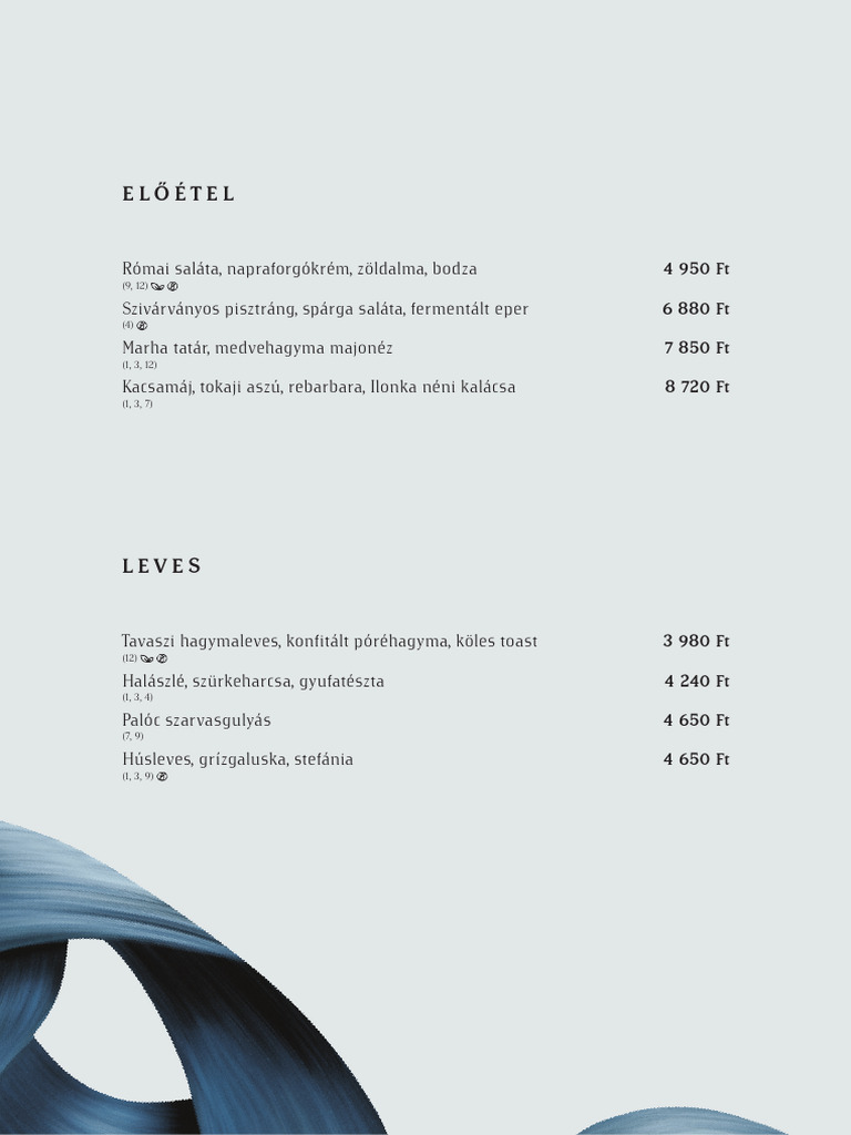 Virtu Etlap A4 240412 HU | PDF