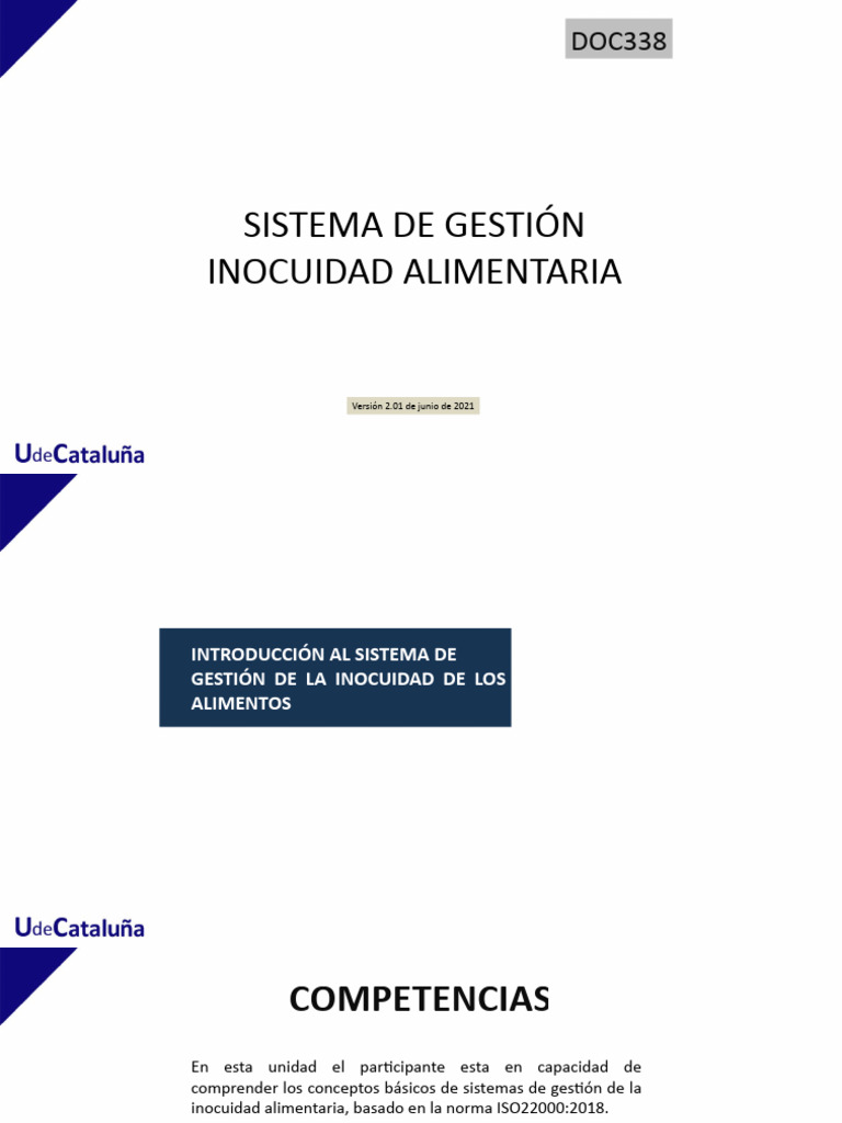 Que Es La Inocuidad de Alimentos | PDF | Seguridad alimenticia | Alimentos