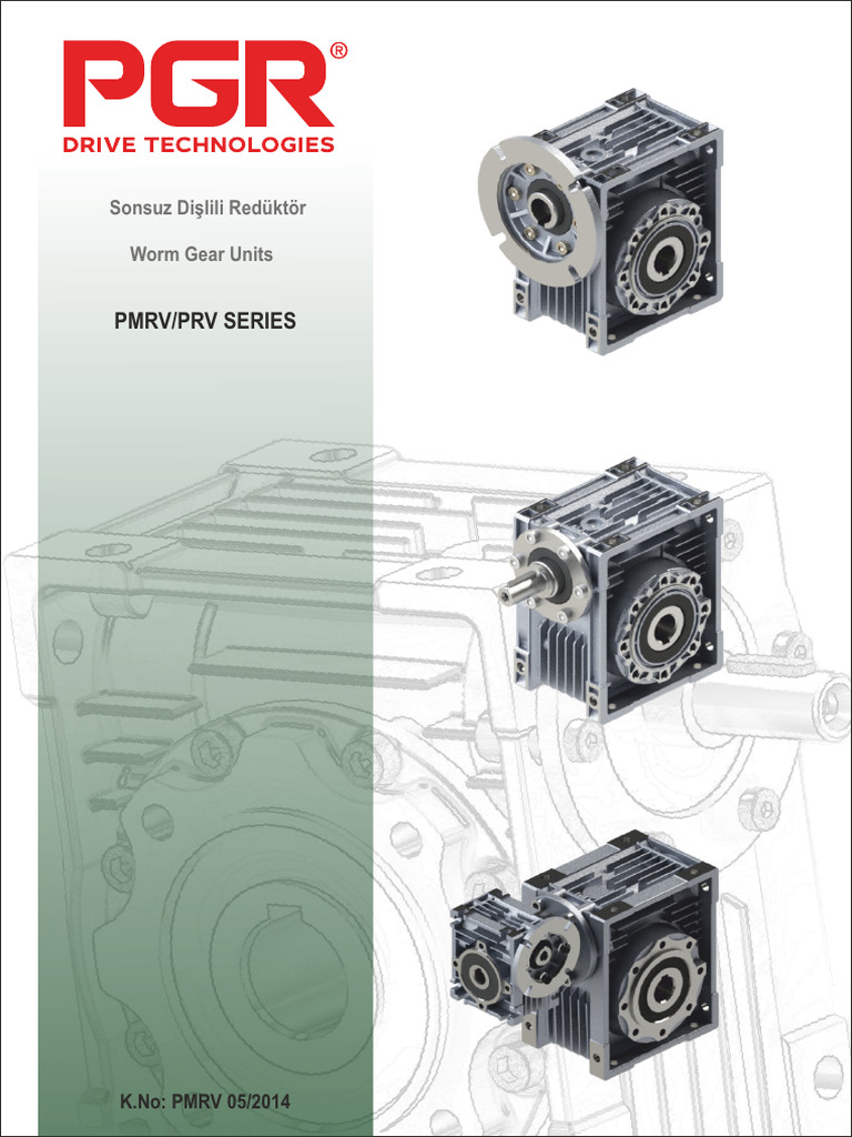 PGR Drive Technologies PMRVPLUS Series Catalogue | PDF