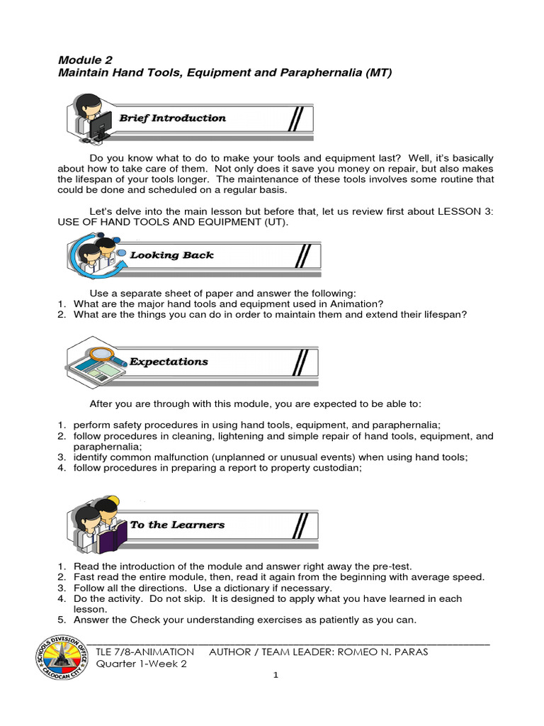 7-8-TLE-Animation Week 2 | PDF | Computer Science | Computing