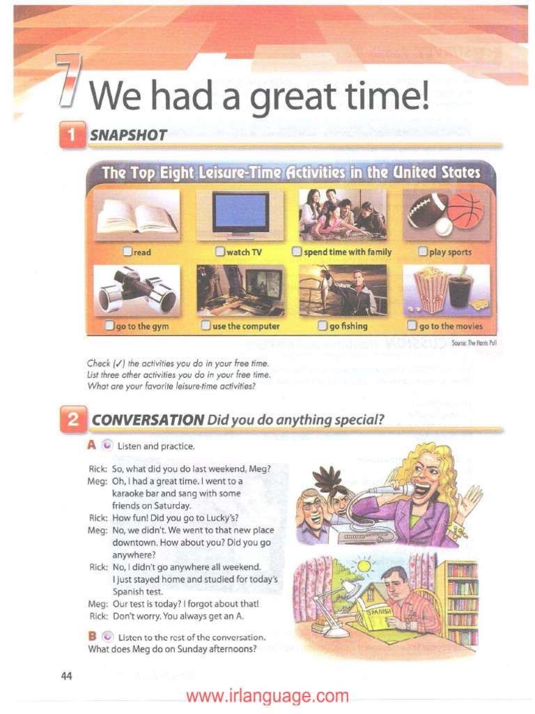 A2 Level 4 - Student Book | PDF