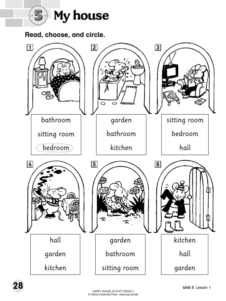 Activities My House | PDF | Language Arts & Discipline | Science & Mathematics