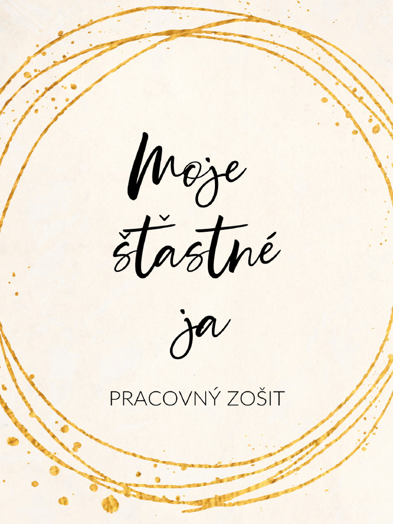 PRACOVNY ZOSIT Moje Stastne Ja Oijsuw | PDF