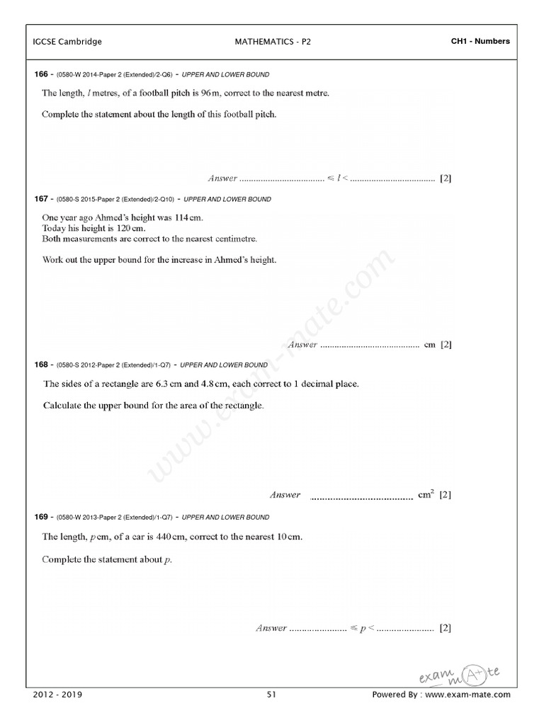 Bounds Notes Grade 9 | PDF | Real Analysis | Mathematical Analysis