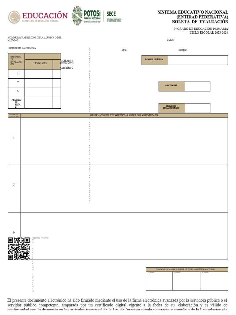 Boletas Editables | PDF | Educación primaria | Escuelas