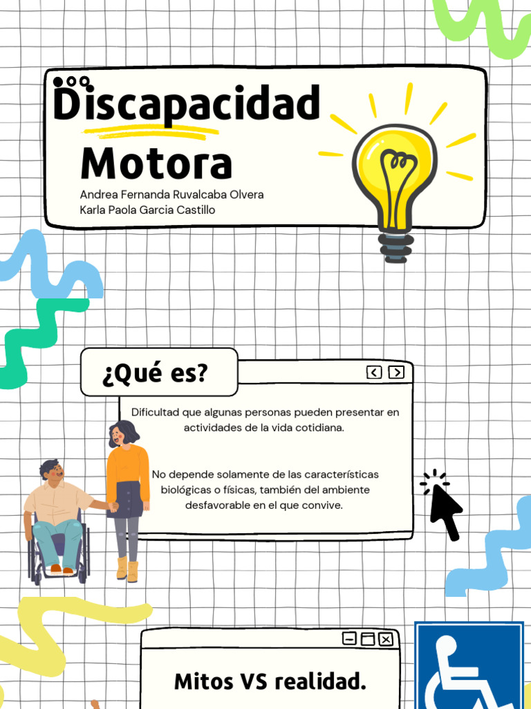 Discapacidad Motora | PDF | Enseñando | Aprendizaje
