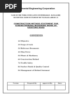 Method Statement For Aggregate Base Course | PDF | Road Surface | Loader (Equipment)