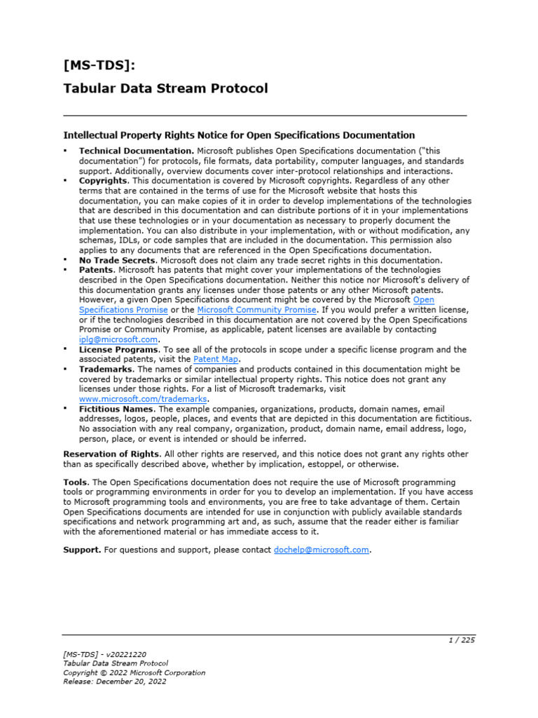 MS TDS | PDF | Computer Data | Computing