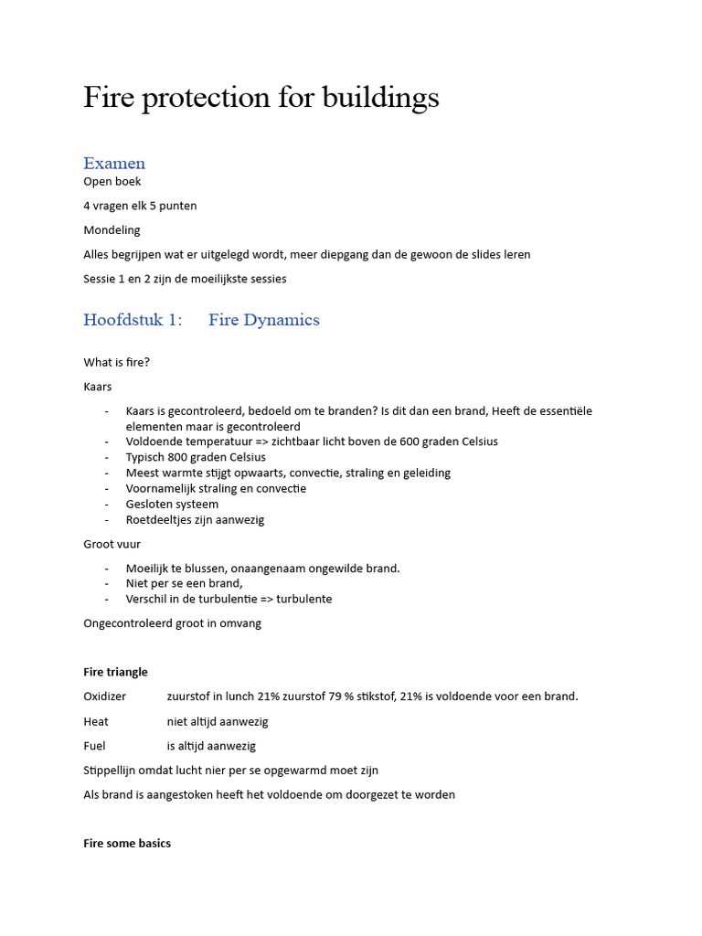 Fire Protection For Buildings | PDF