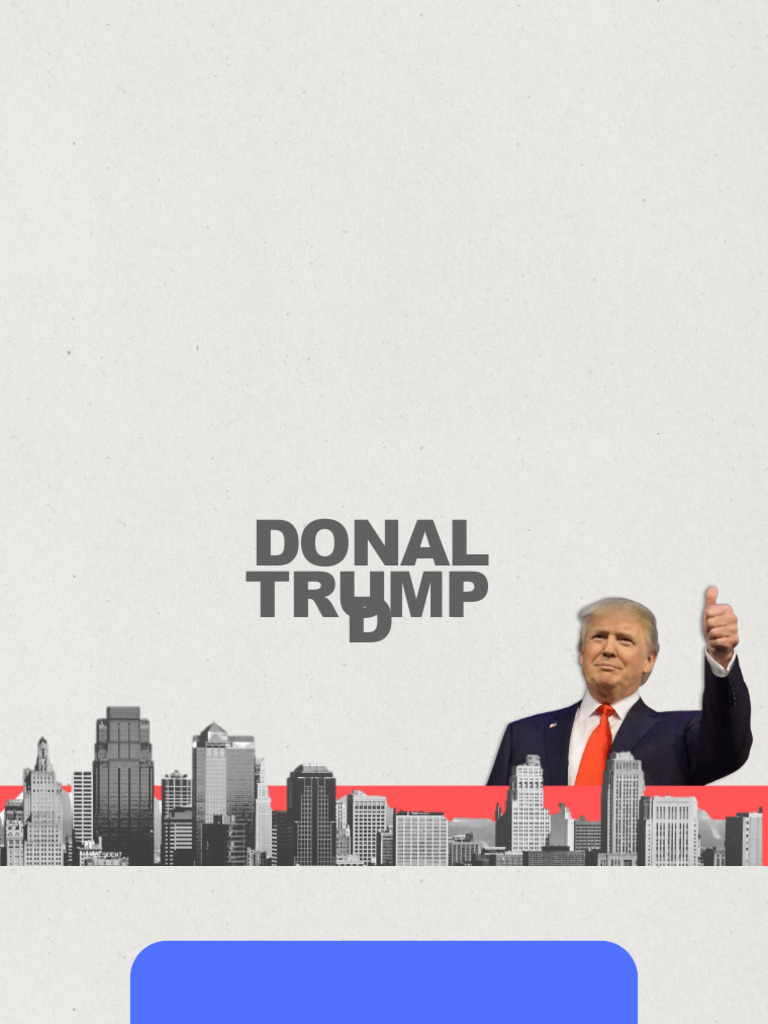 Logros y Desafíos de Donald Trump | PDF | Donald Trump | Gobierno americano