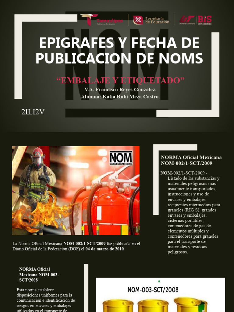 Noms | PDF | México | Alimentos