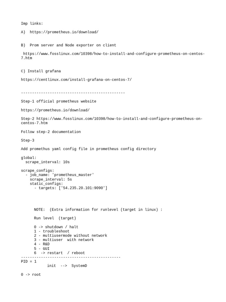 Day 24 Prometheus Grafana | PDF | Server (Computing) | Computer Networking