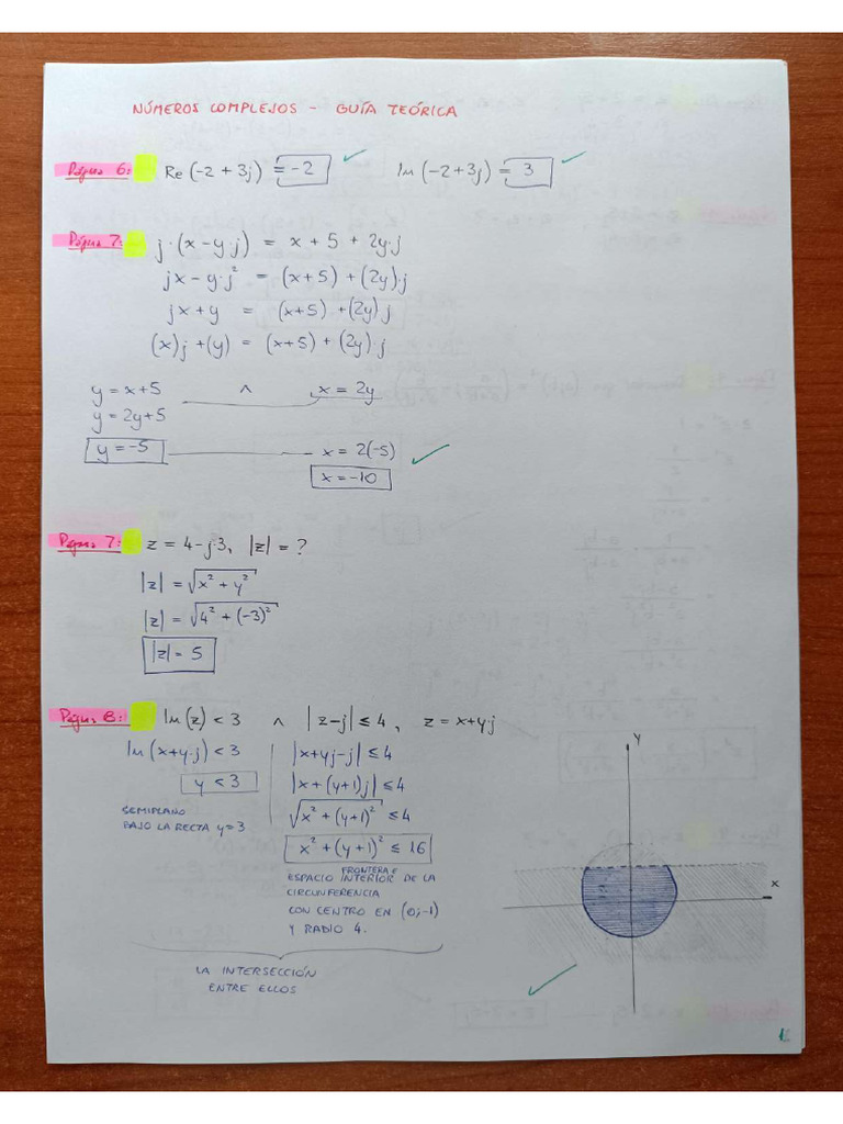TP0-Guia Teorica - Matematica Superior | PDF