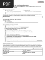 Form ST-4 | PDF | Use Tax | Sales