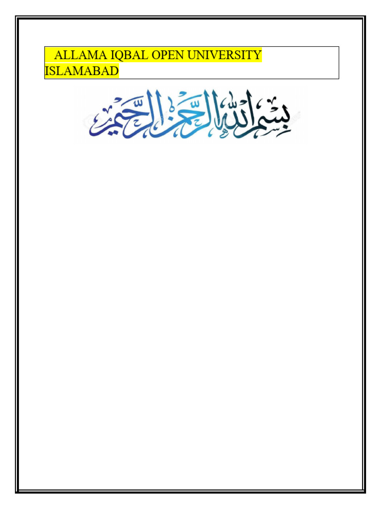 8606-2nd Assignment Autumn 2023 | PDF | Motivation | Motivational