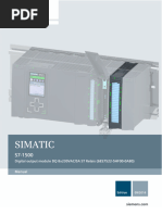 Simatic ET 200SP Digital Output Module F-DQ 8x24VDC/0.5A PP HF (6ES7136 ...