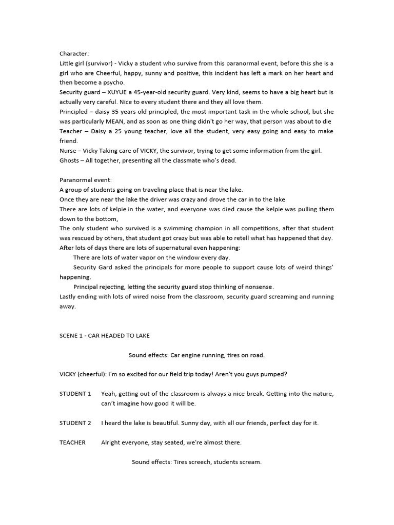 English Radio Drama Script | PDF