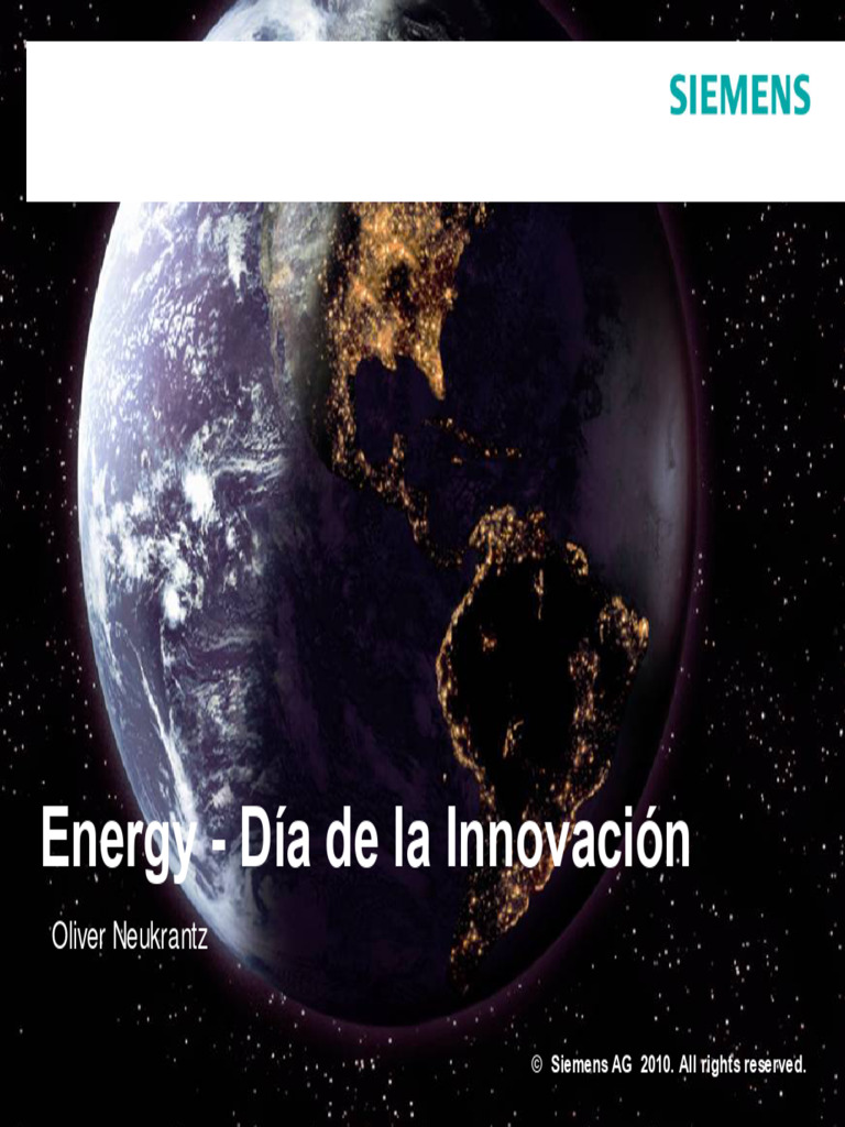 Siemens Gas Turbine Innovations | PDF | Gas Turbine | Energy Technology