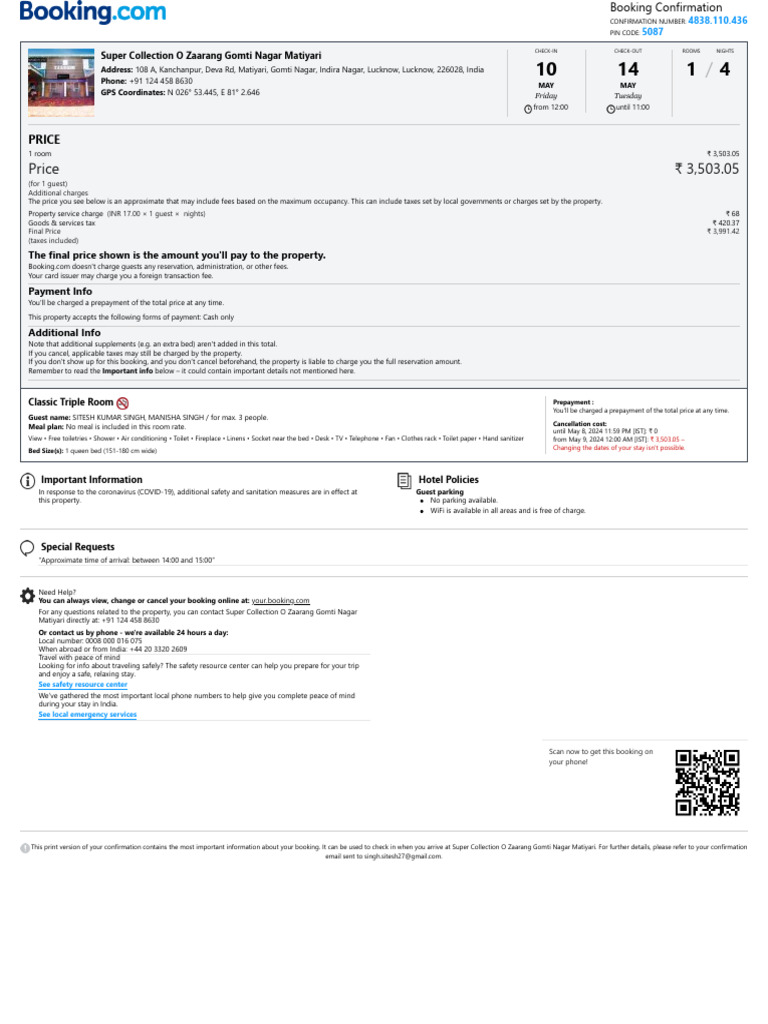 Confirmation | PDF | Fee | Payments