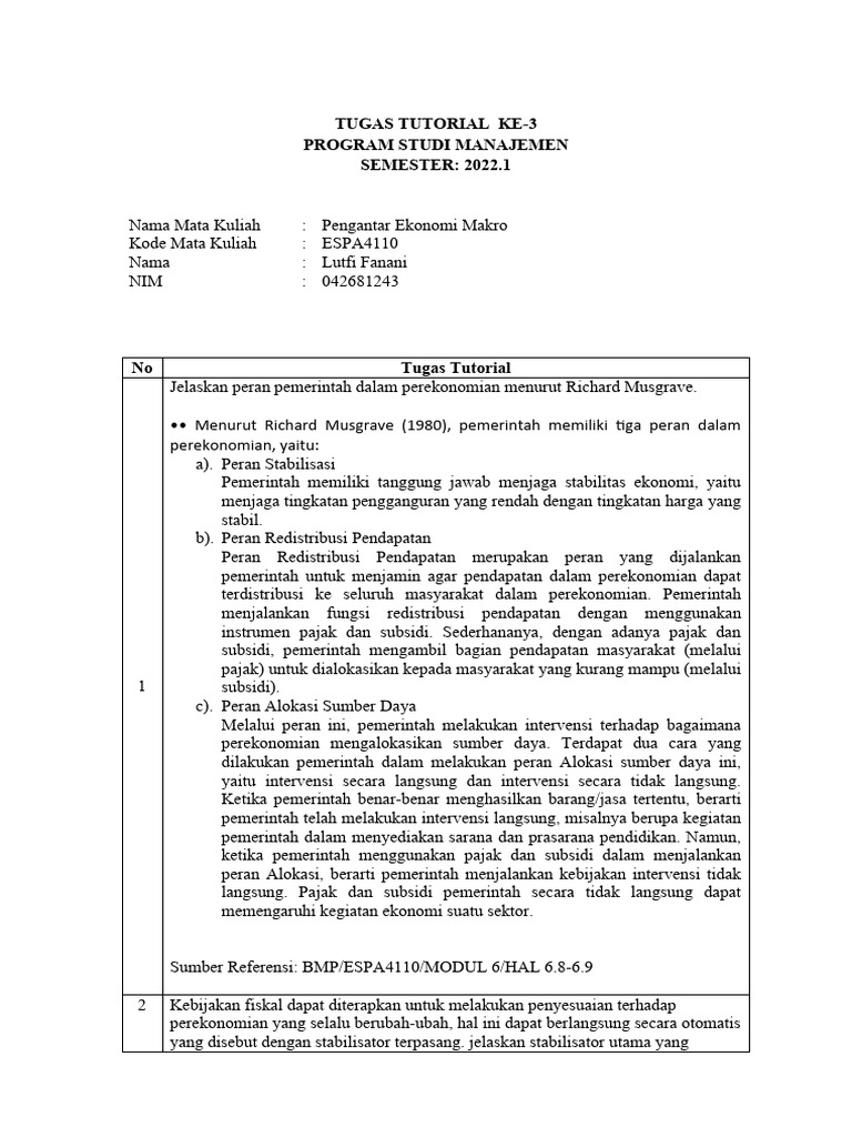 TT 3 - PE Makro | PDF