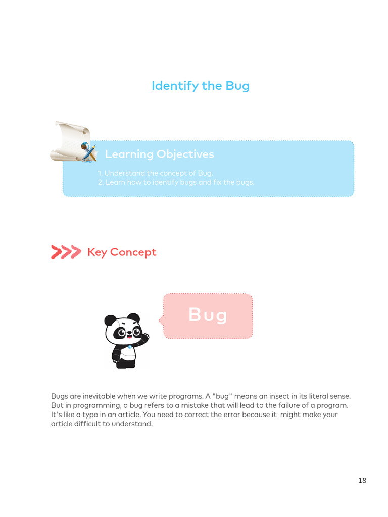 Lesson 04 Identify The Bug - Sheet | PDF | Software Bug | Computer Programming