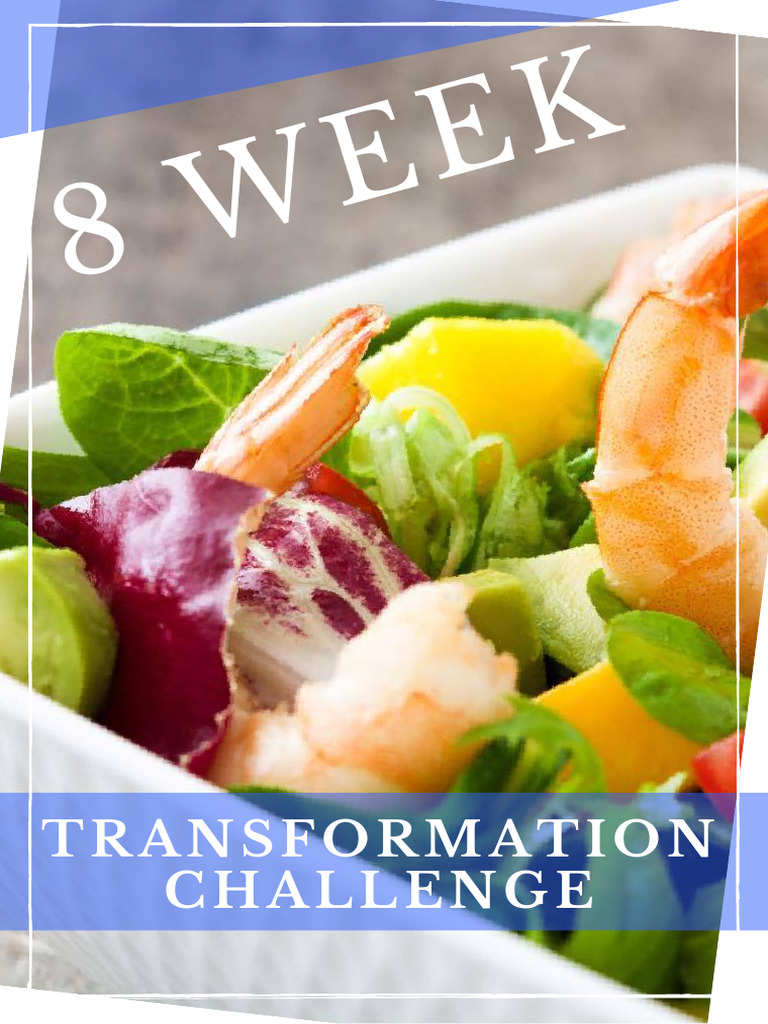 8 Week Transformation Challenge Guide | PDF | Pasta | Salad