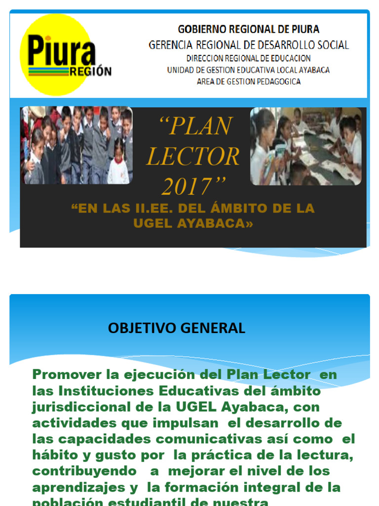 Plan LECTOR | PDF | Escuelas | Educación primaria