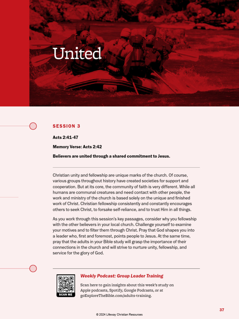 Session 03 NIV Leader Guide Sum 24 | PDF | Jesus | Baptism