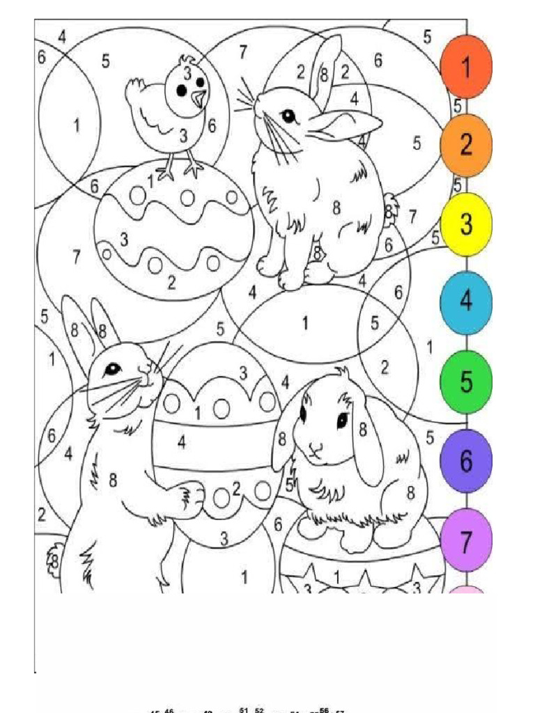 Dibujos Con Numeros | PDF