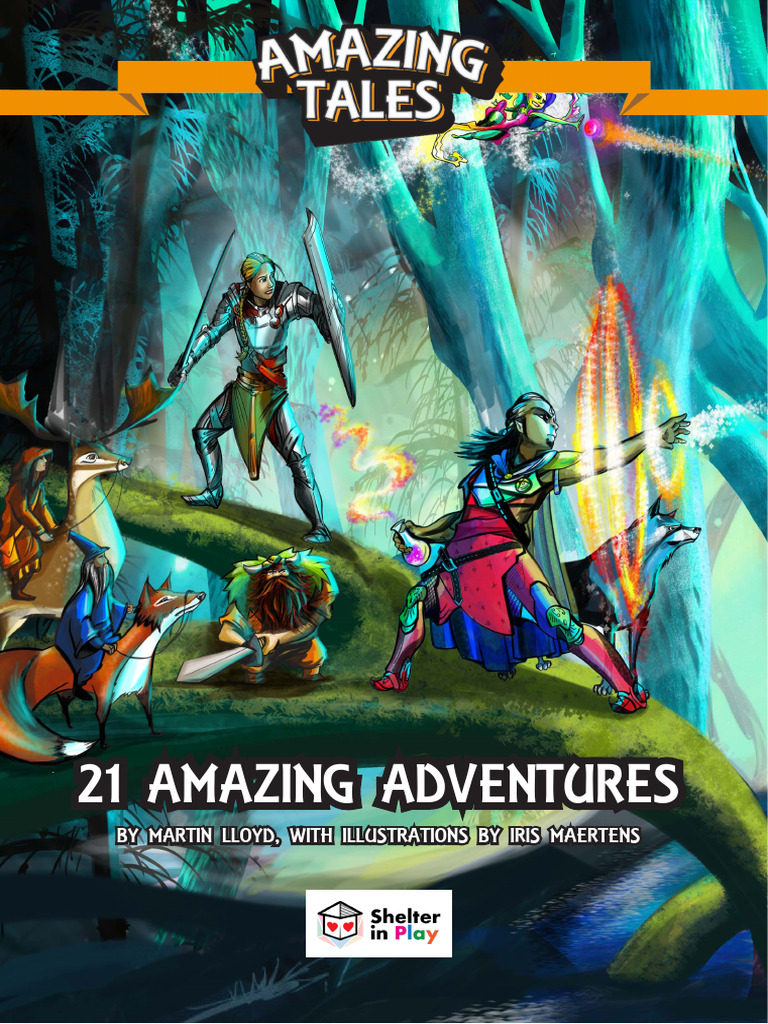 Amazing Tales - Shelter in Play | PDF | Snake | Dwarf (Dungeons & Dragons)