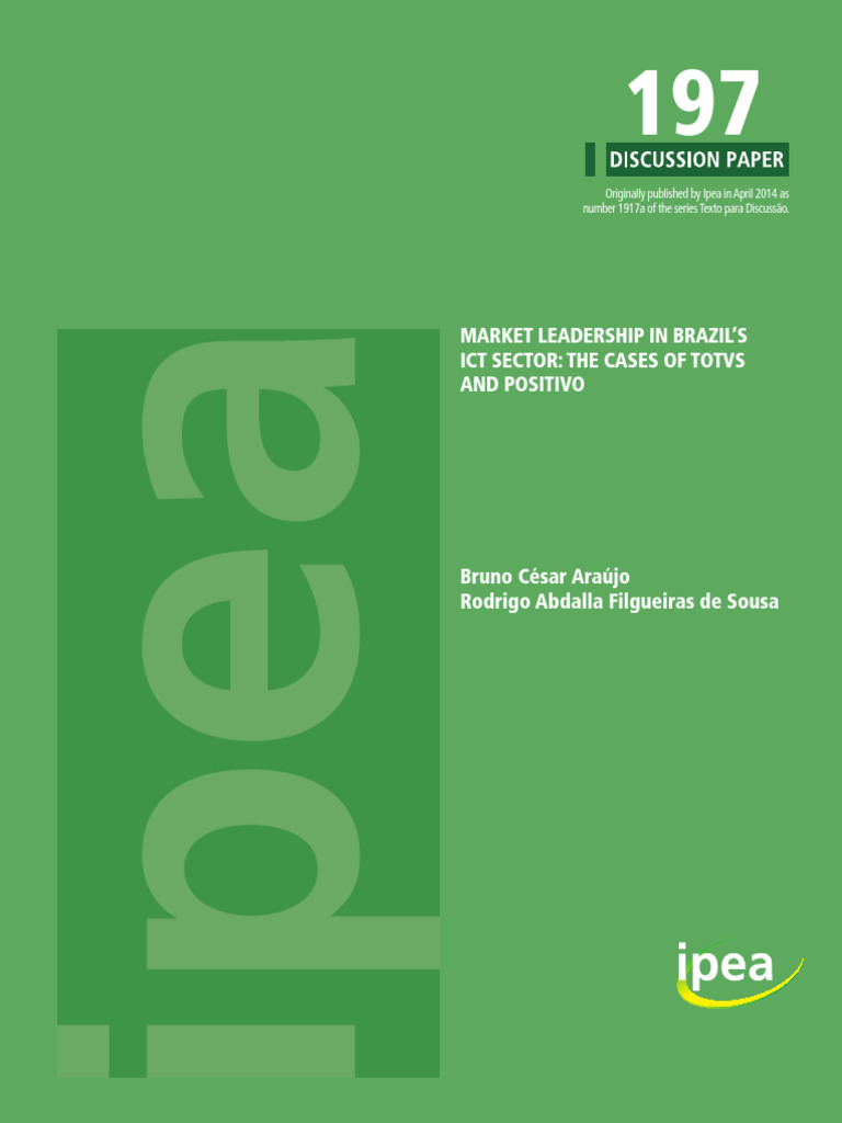 DiscussionPaper 197 | PDF | Enterprise Resource Planning | Software As A Service